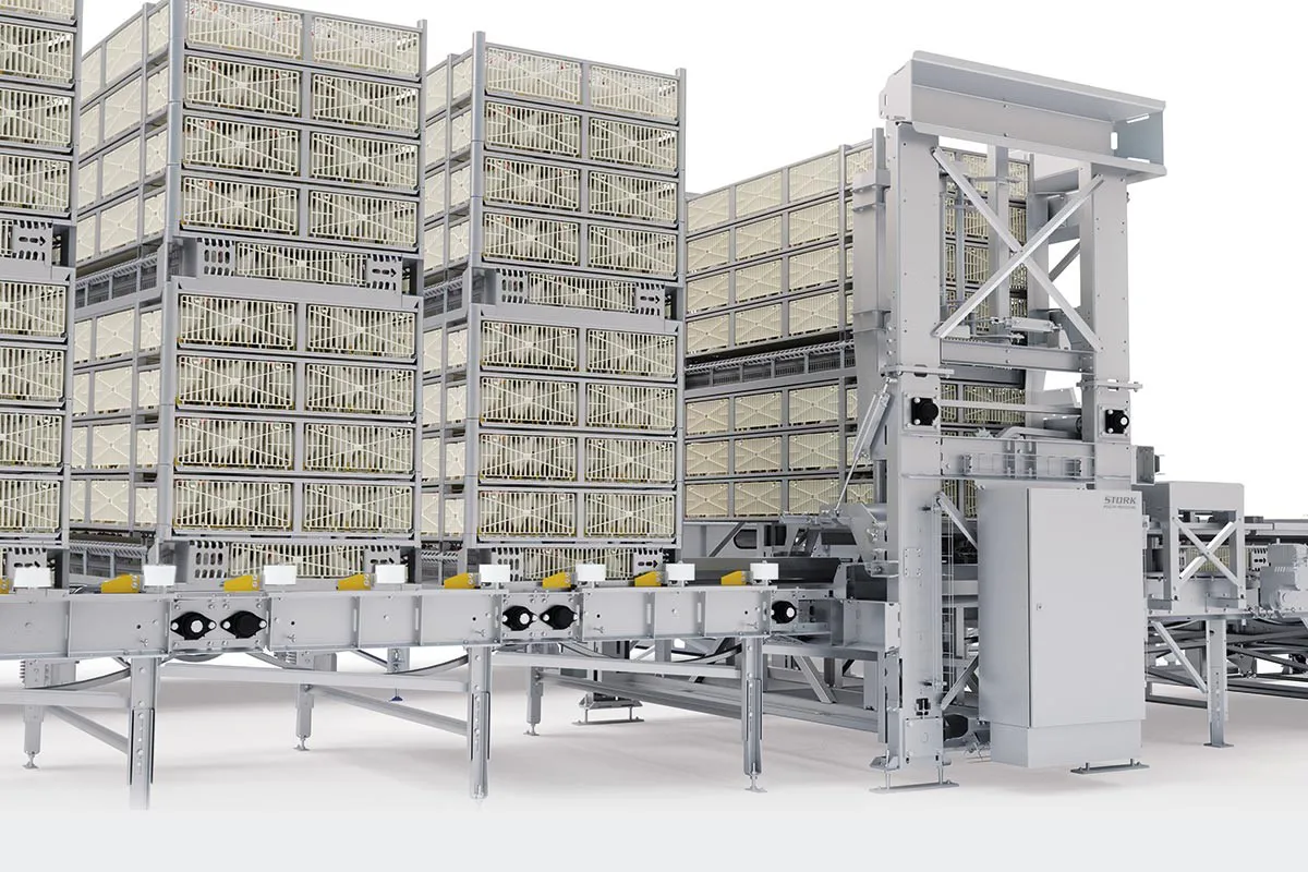 ATLAS live bird handling system | Marel