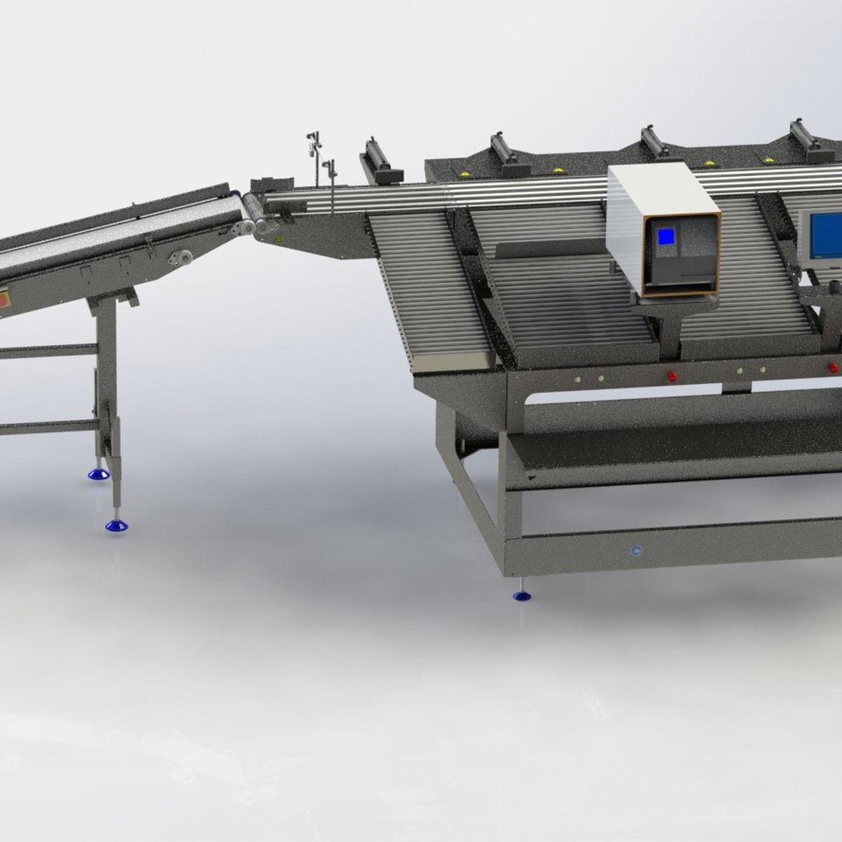 TG9 Tray Grader - Pack Handling and collation with traceability on pack, box, pallet and job ...