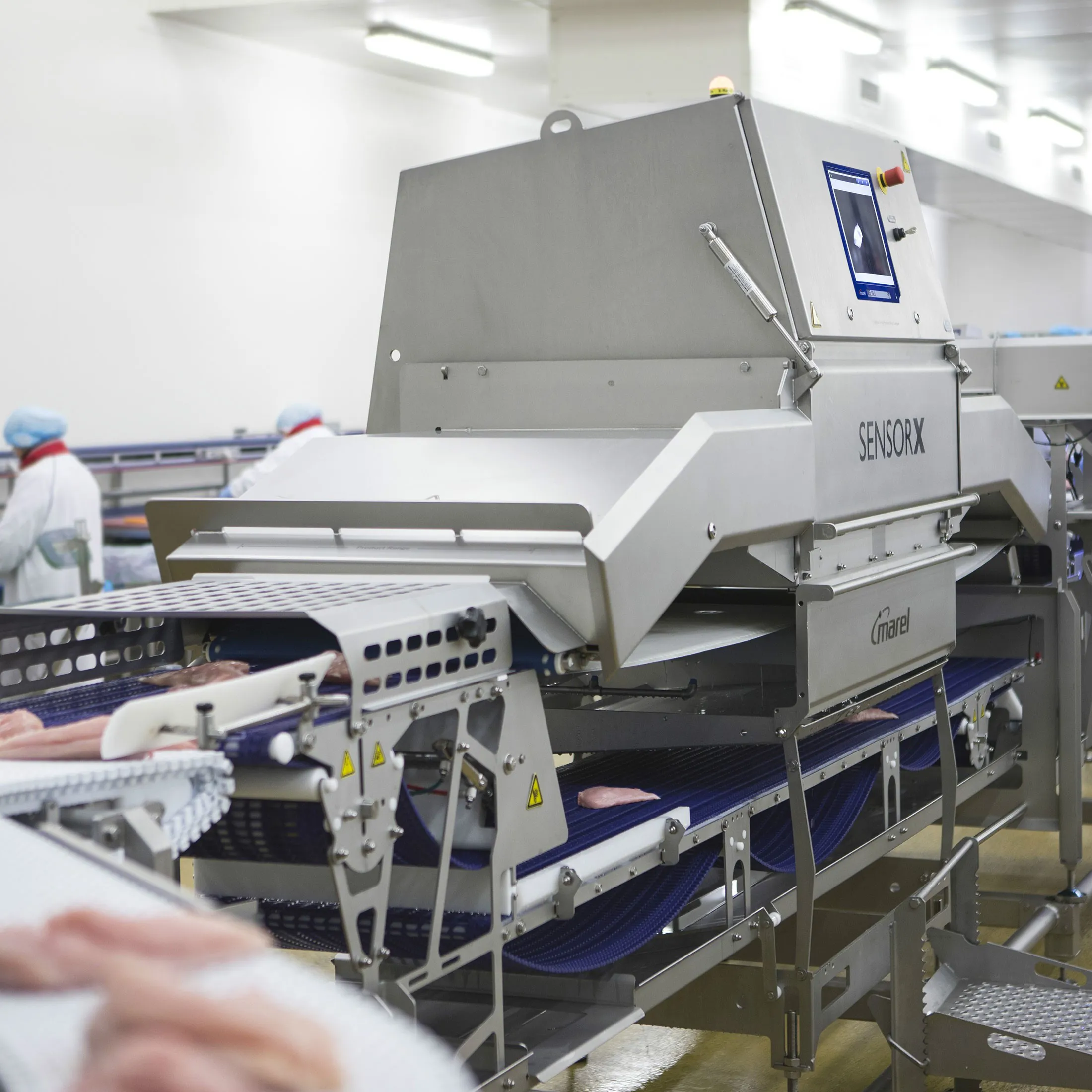 SensorX Poultry X-ray bone detection system | Marel