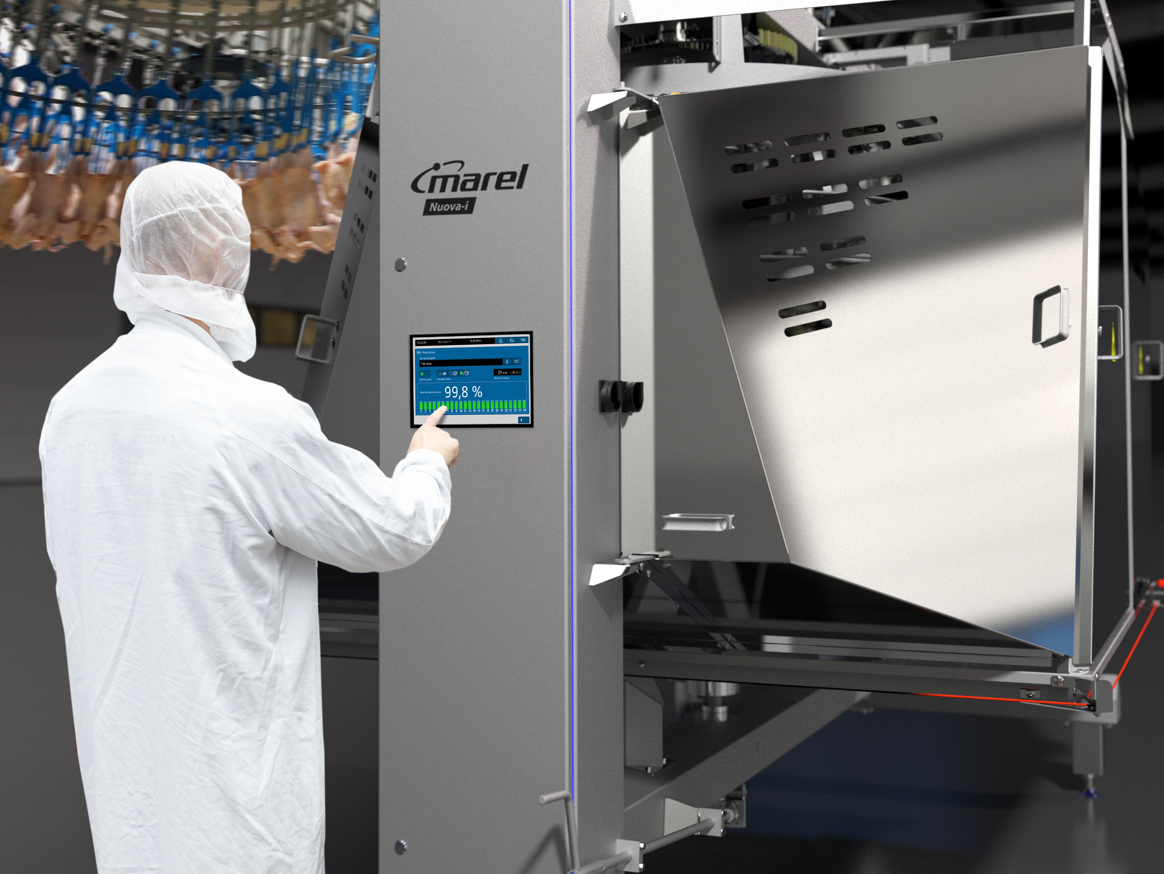 Nuova-i intelligent eviscerator management | Marel