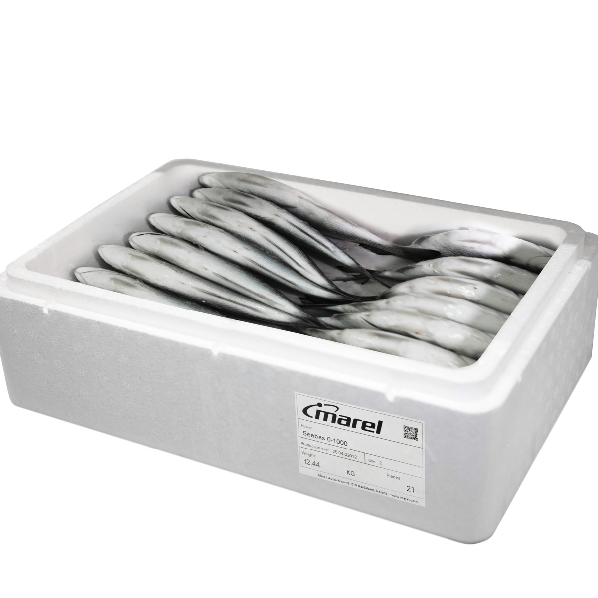 Labeling in seafood processing | Marel