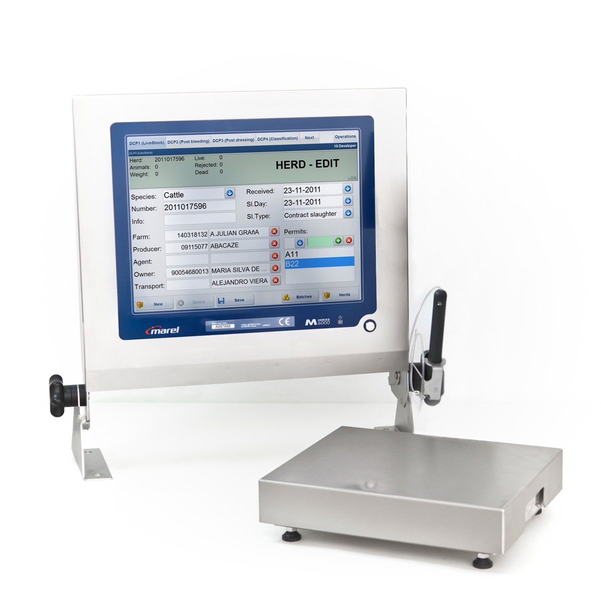 Smart scale M6415S | Marel