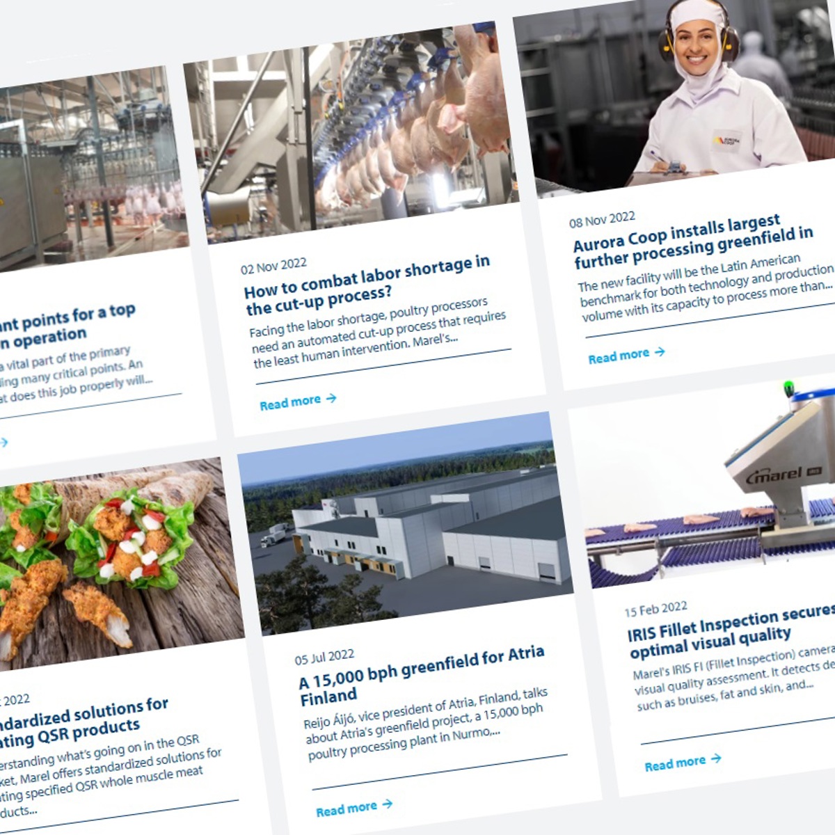 The favorite 10 poultry processing articles of 2022 | Marel