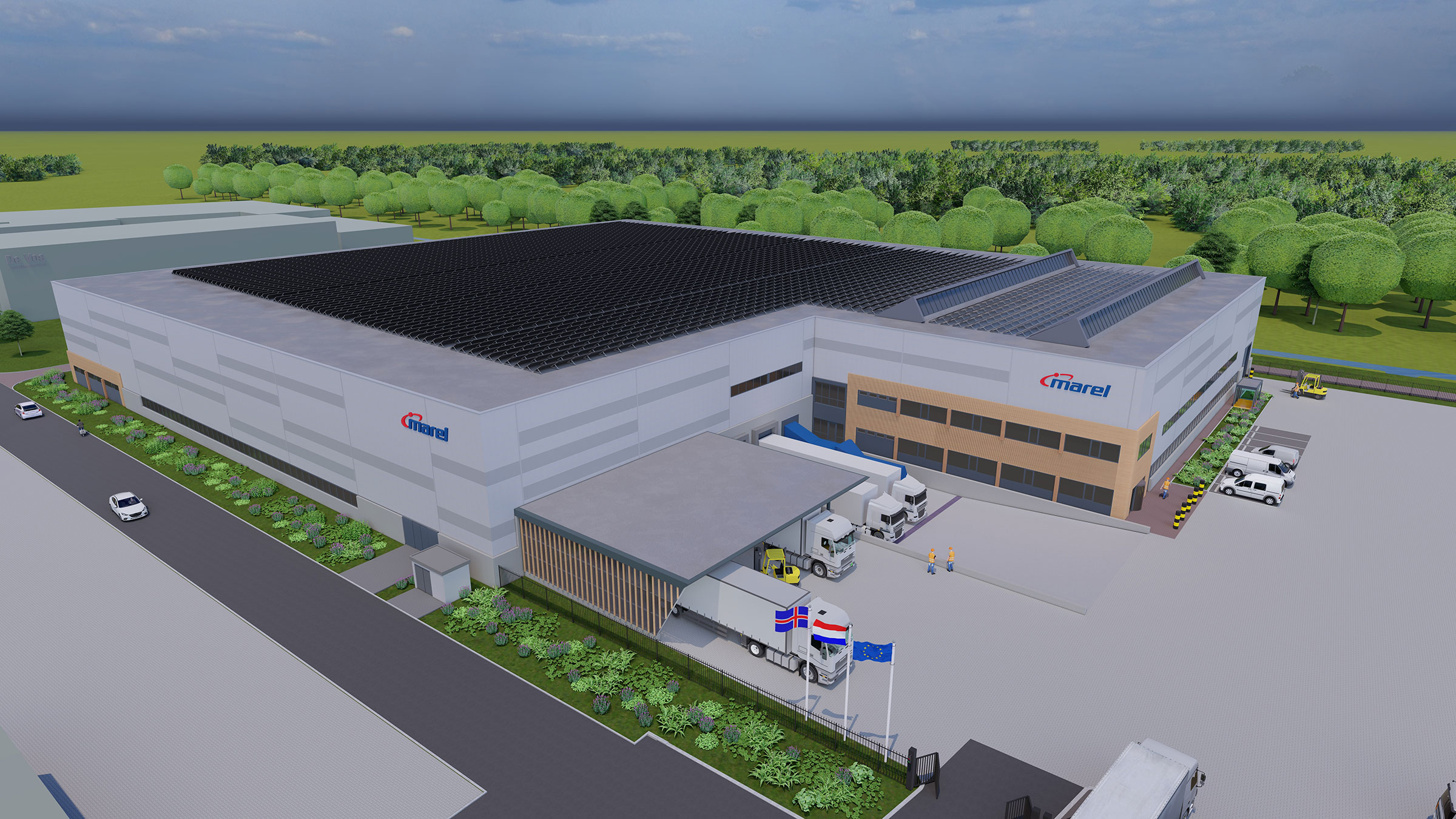 Groundbreaking renovation of Marel’s Boxmeer site | Marel