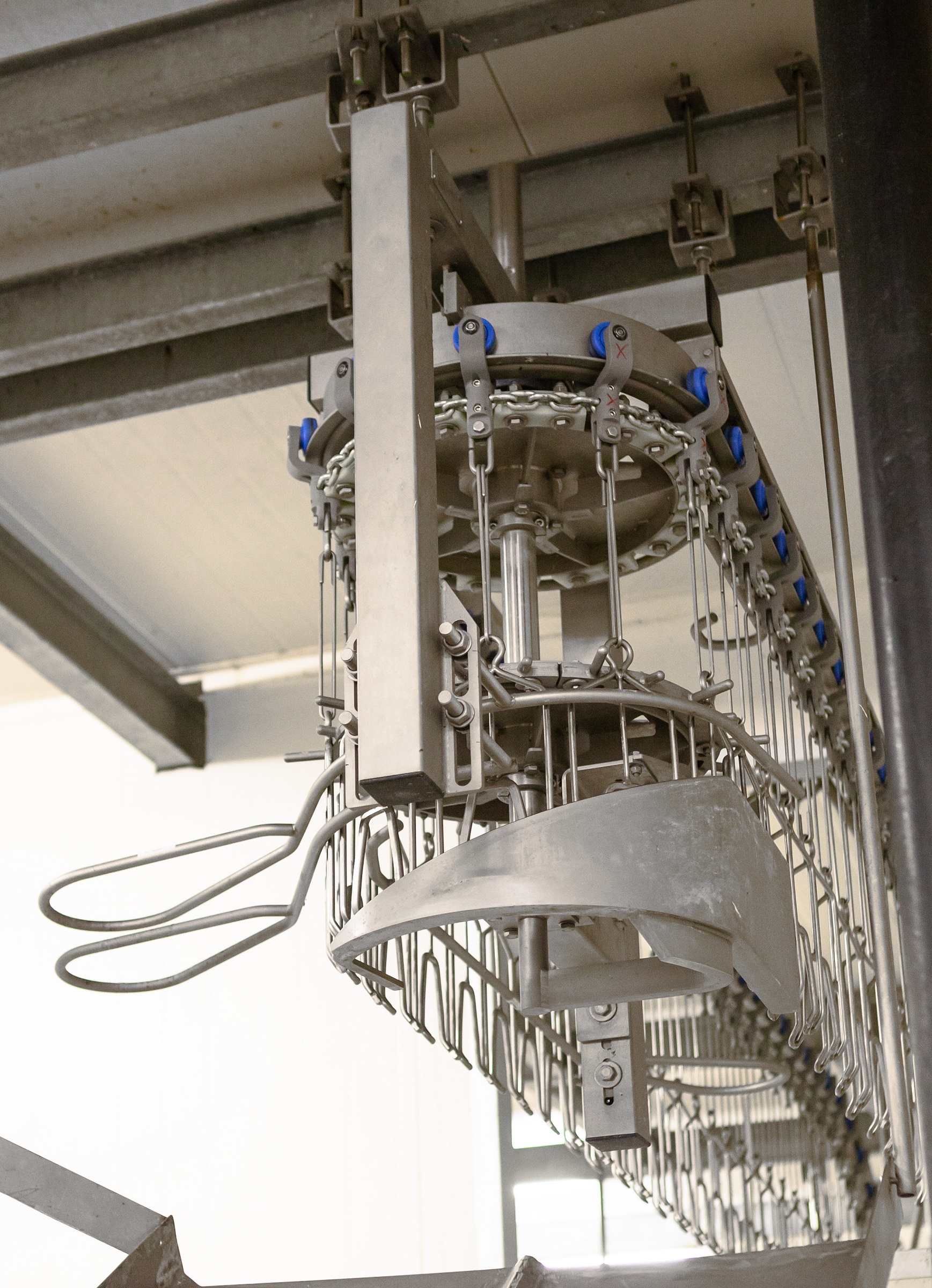 Unloading station for broilers | Marel