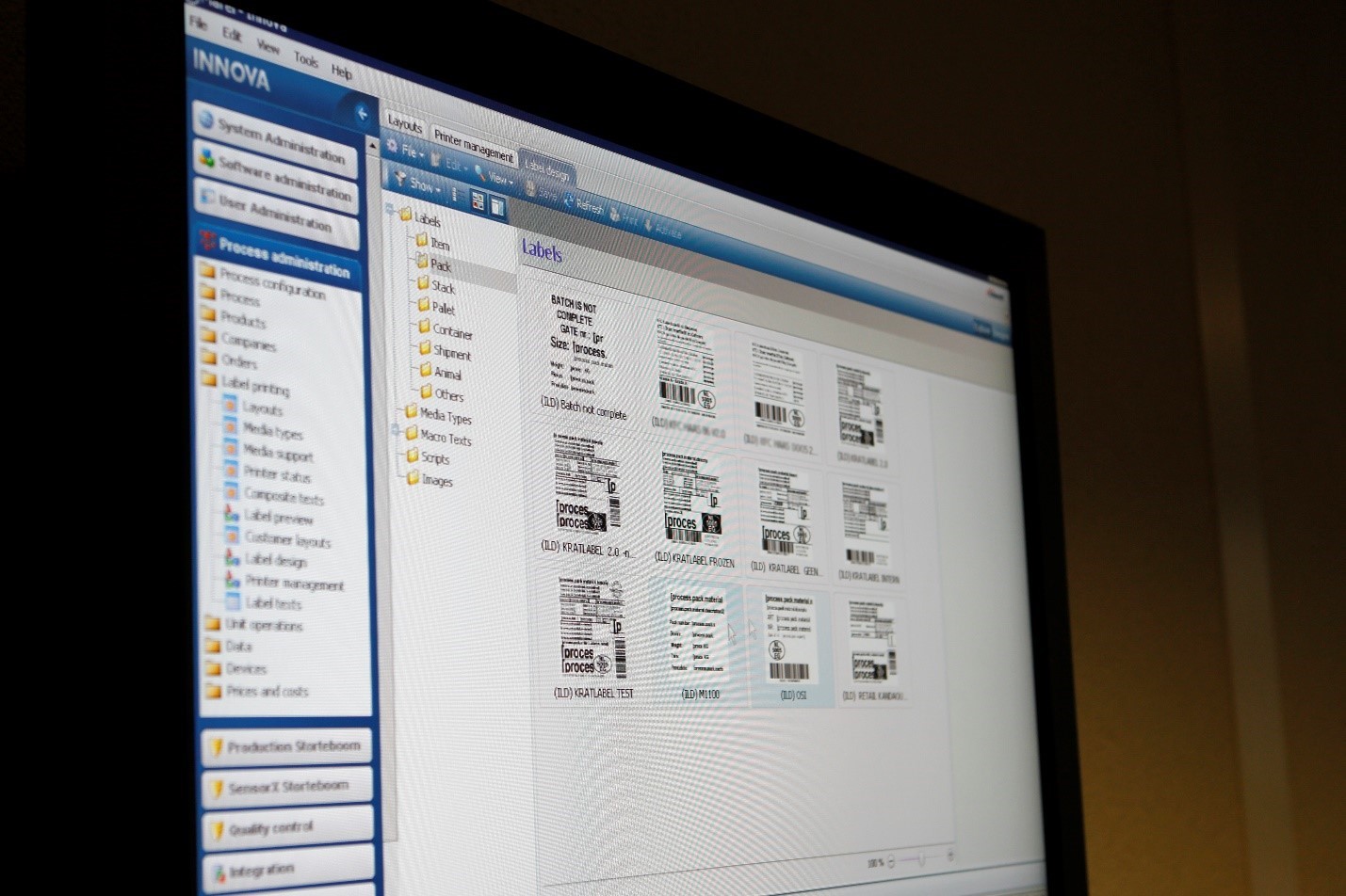 Innova labeling for food processors | Marel