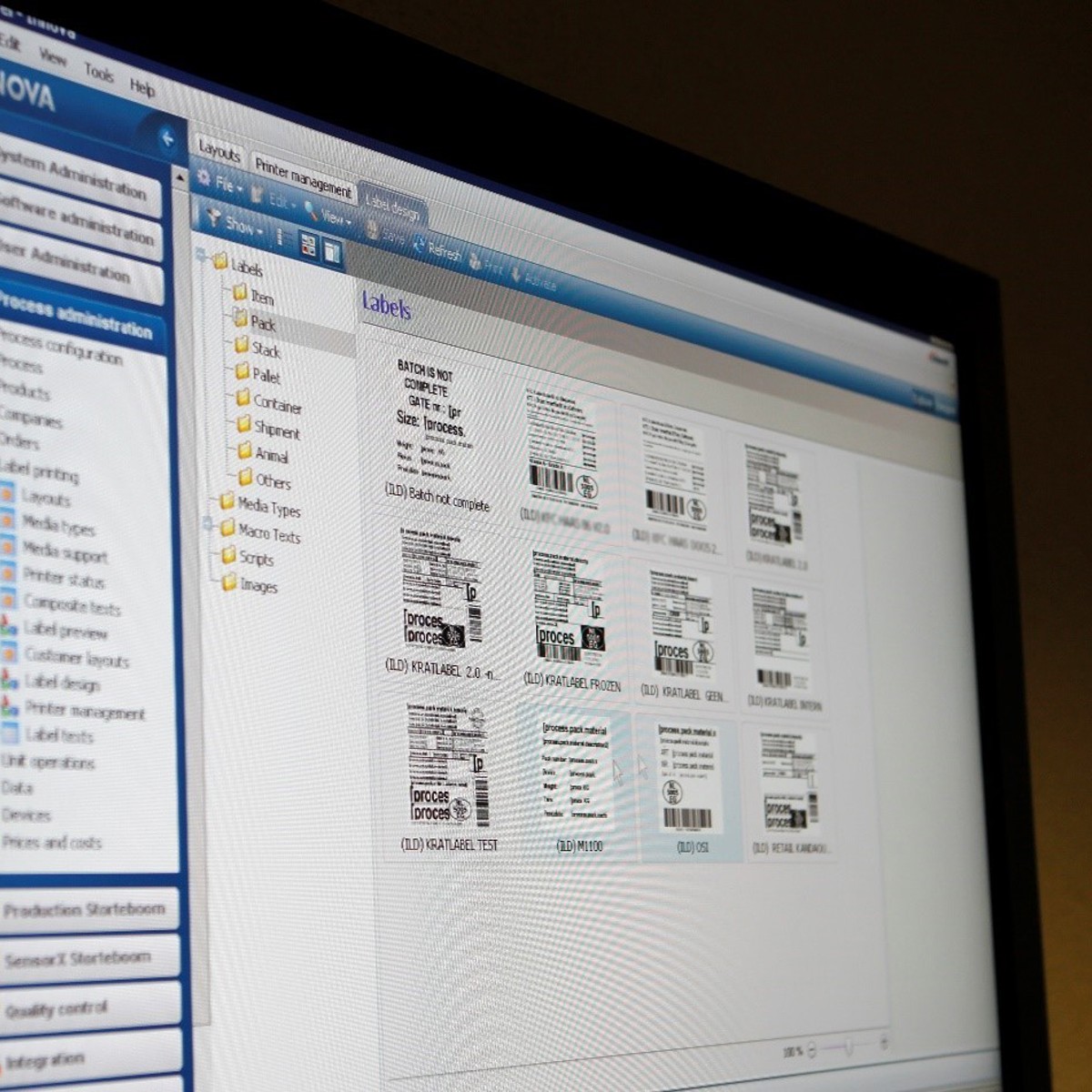 Innova labeling for food processors | Marel