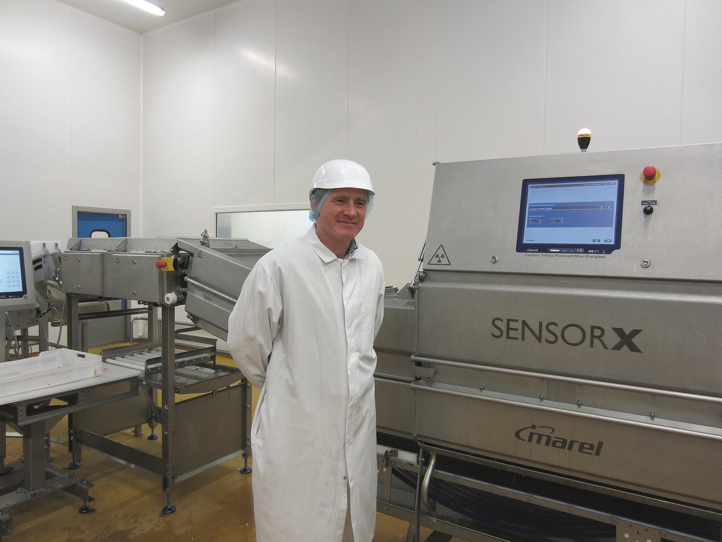 SensorX in poultry for Boscher Volailles | Marel