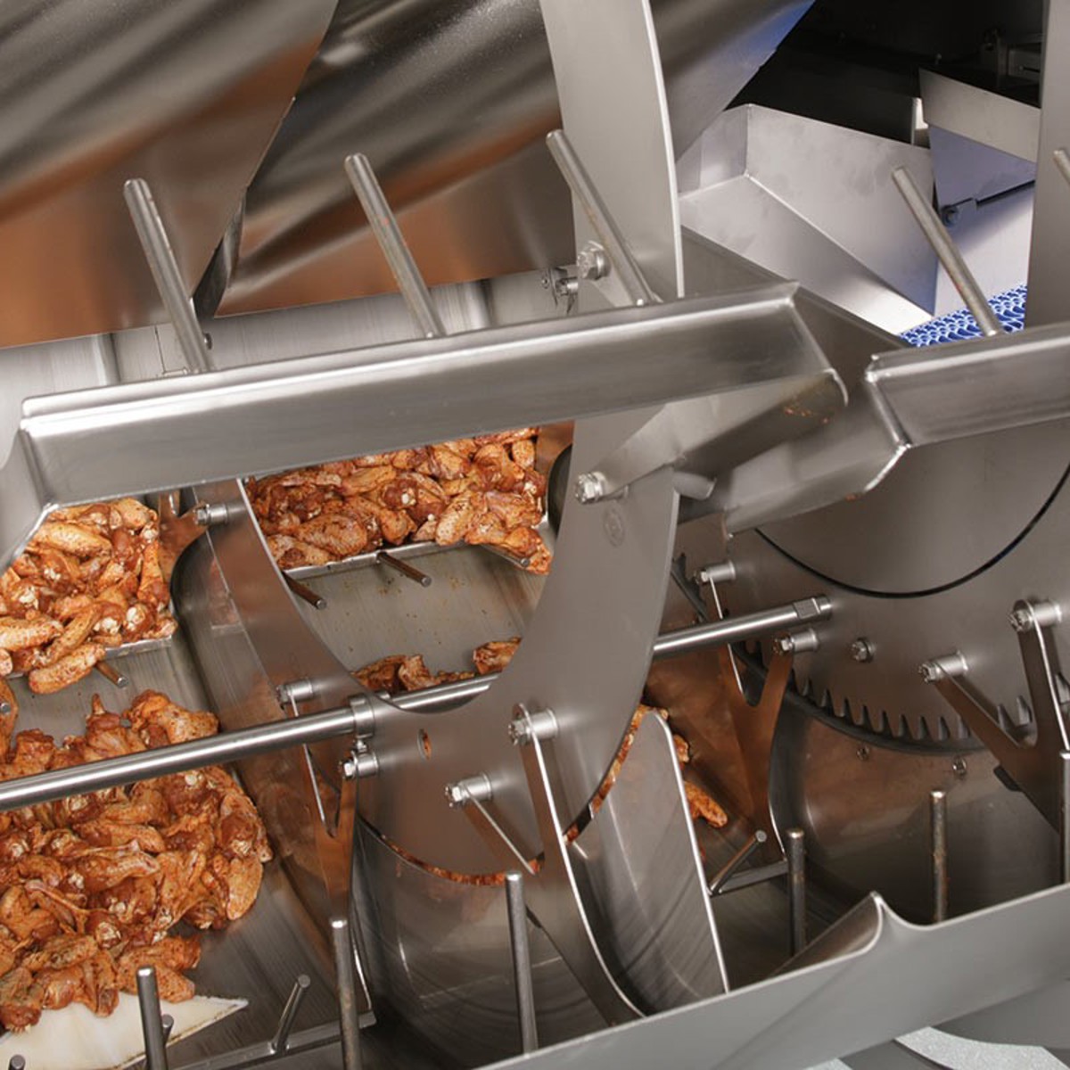 Marinating and tumbling turkey products | Marel